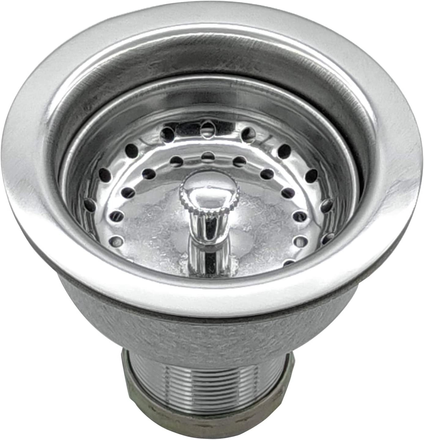 Stainless Steel Double Cup Kitchen Strainer Drain with Removable ...