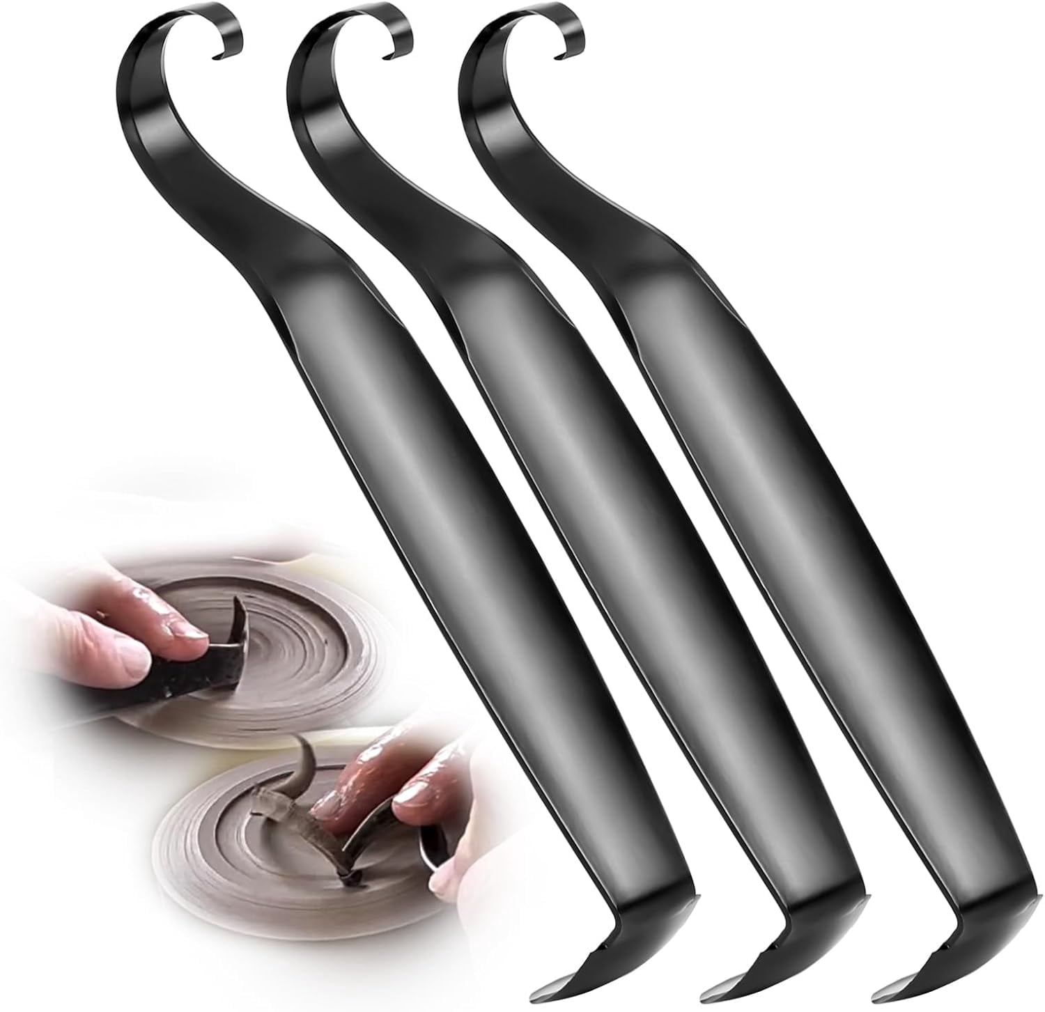 Stainless Steel Double Ended Trim Tools for Shaping Clay Sculpture ...