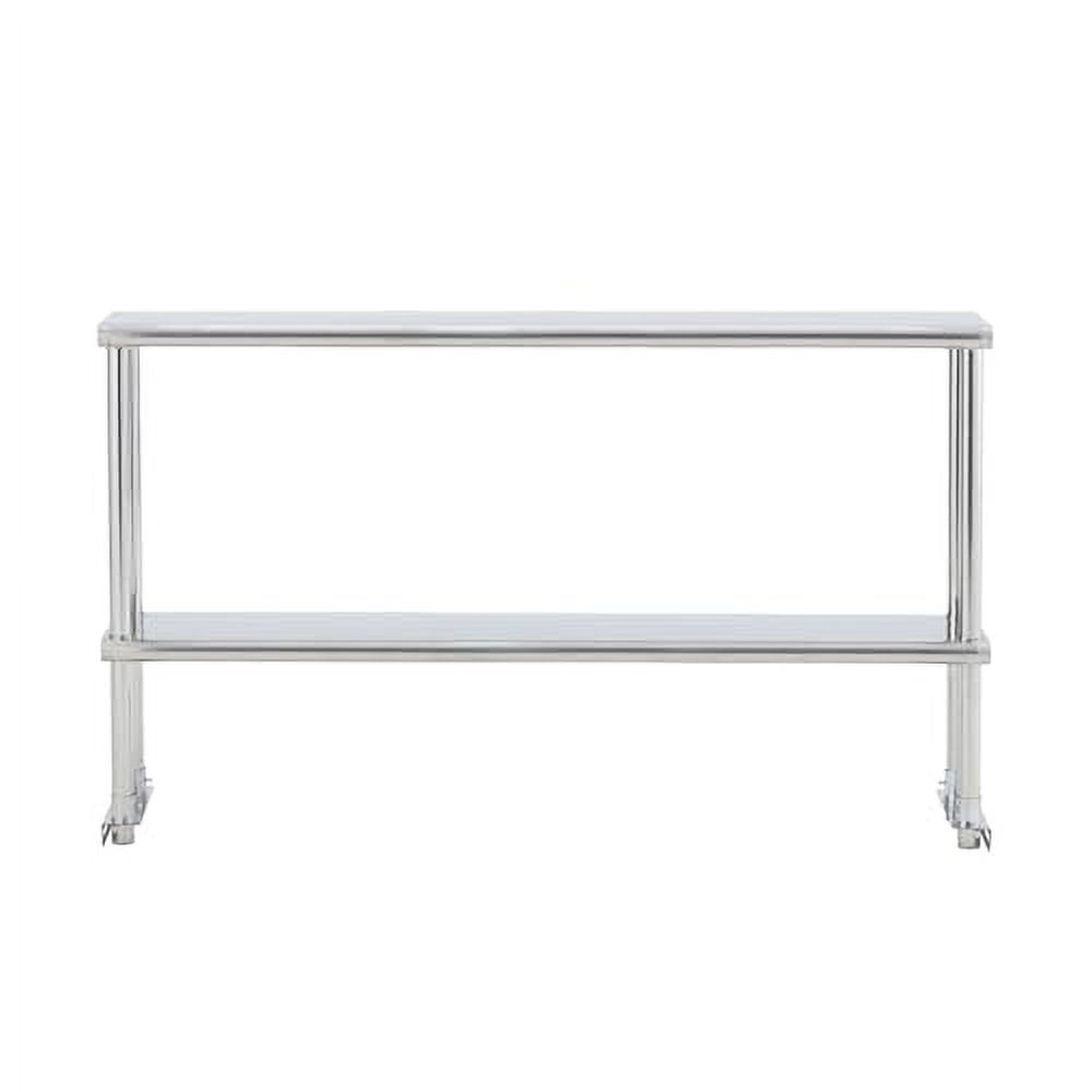 Stainless Steel Double Shelf, Restaurant Kitchen Shelf, NSF Commercial ...