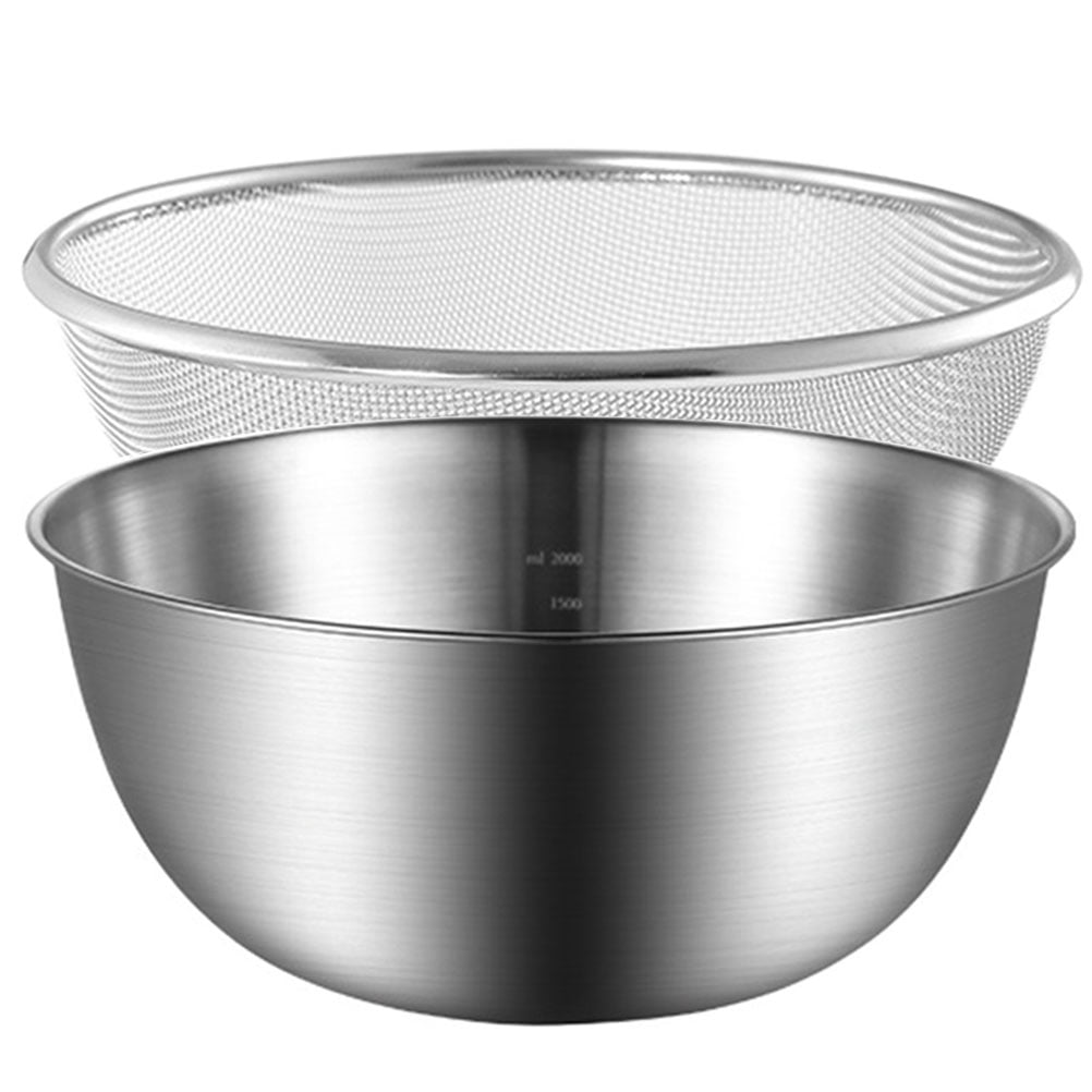 Stainless Steel Drain Basket Water Filter Pitcher Strainer Cheese Cloth ...