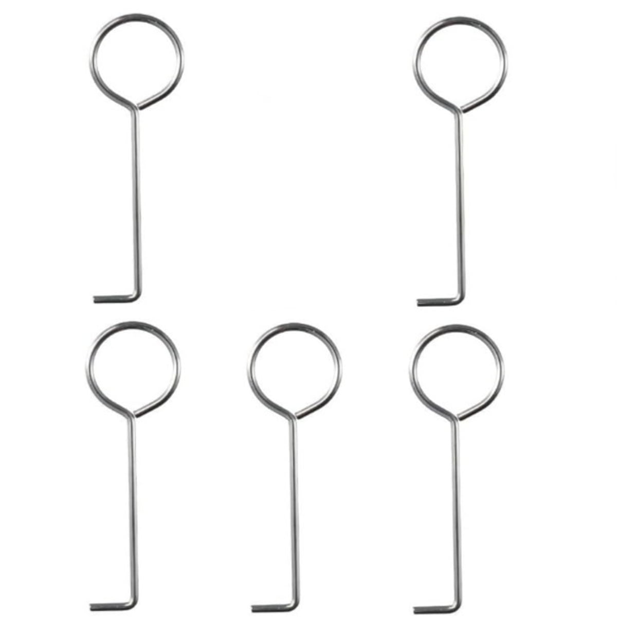 Stainless Steel Drain Key 5 Pcs,Effective Shower Drain Hook,Hair and ...