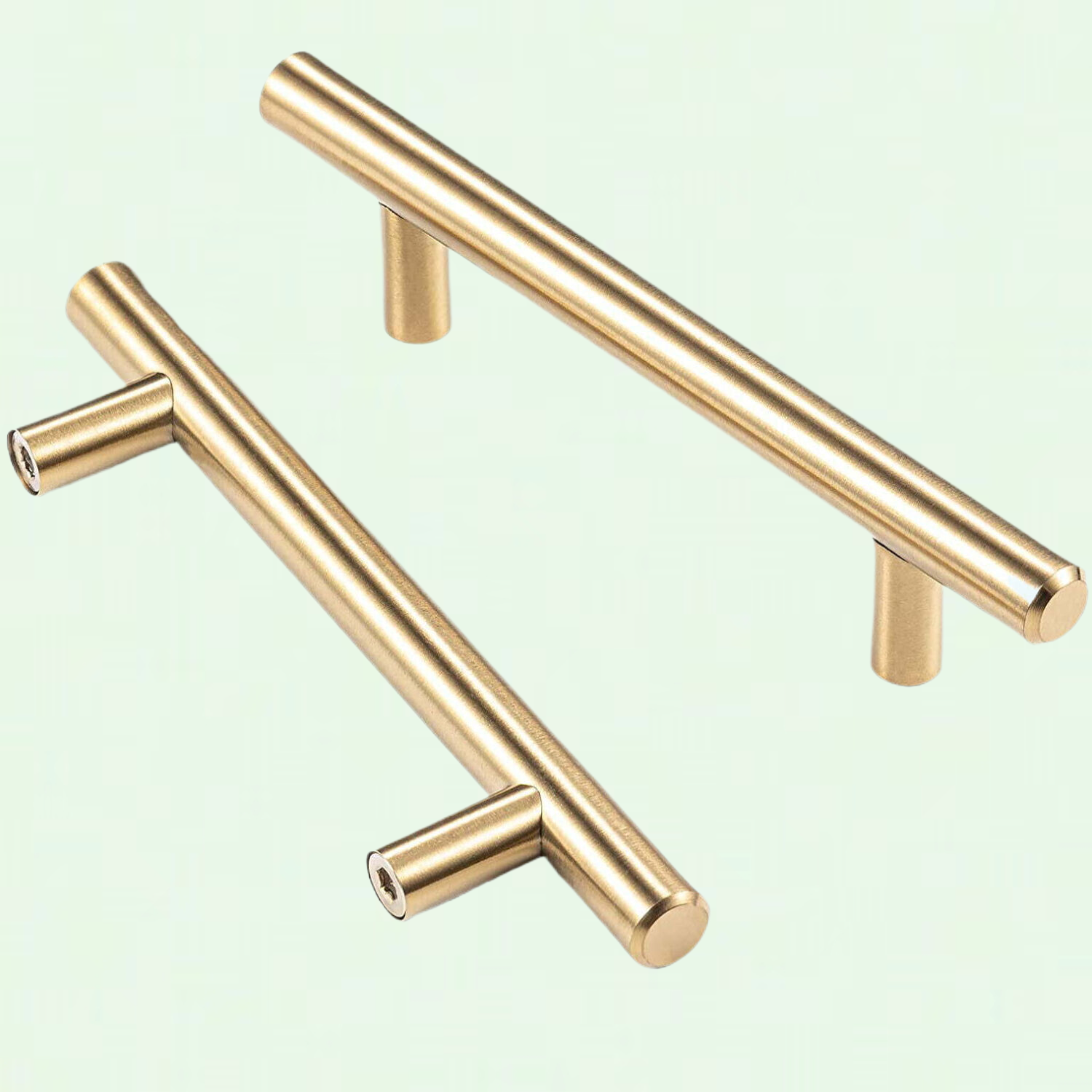 Stainless Steel Drawer Handles, 5 Pack 6 Inch Cabinet Pulls, Brushed ...
