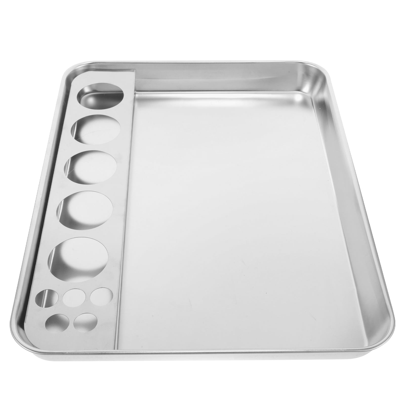 WHAMVOX Medical Tool Tray Stainless Steel 1Set 15.72X11.79X1.30in ...