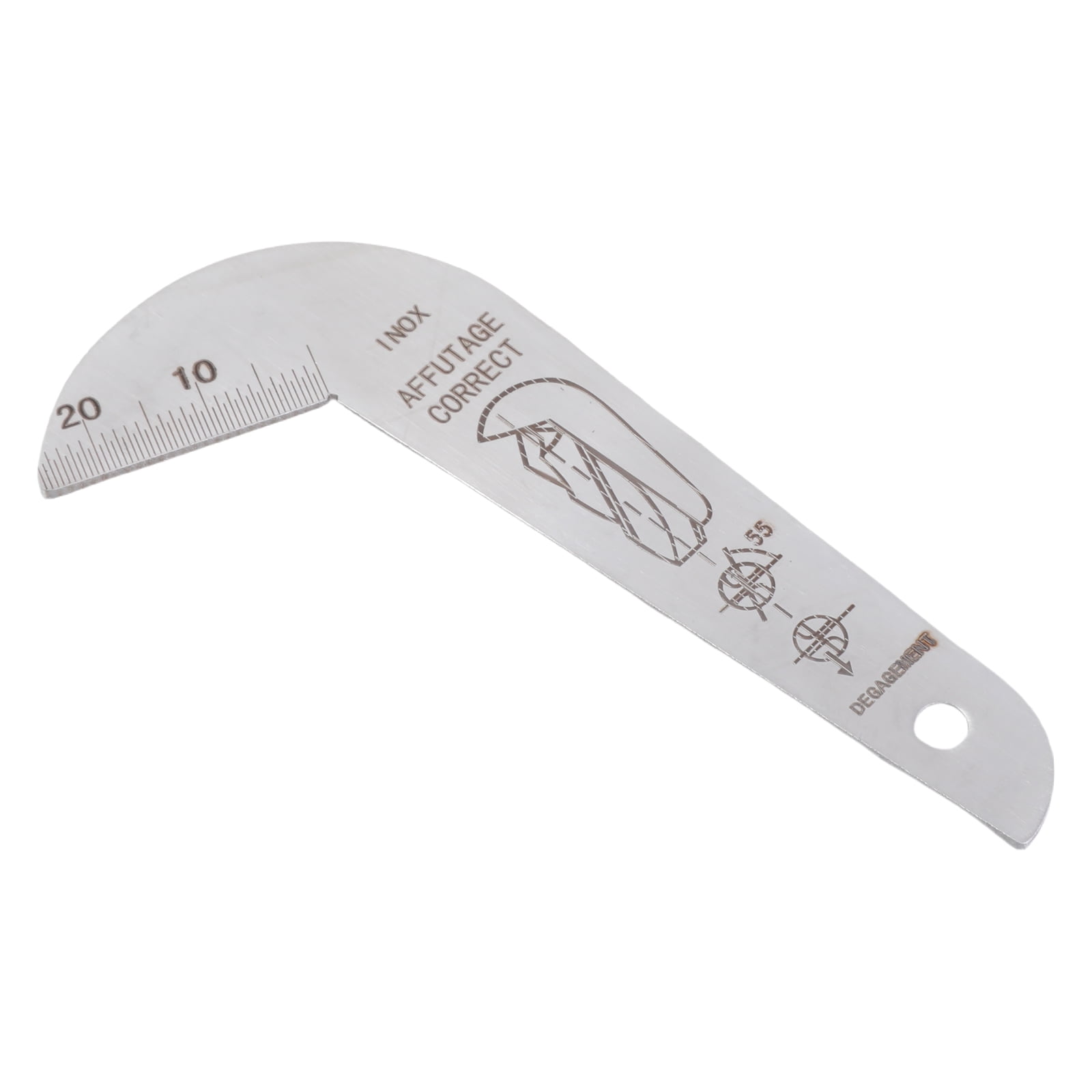 Stainless Steel Drill Bit Gage 118Degree Angles Drill Bit Gauge ...