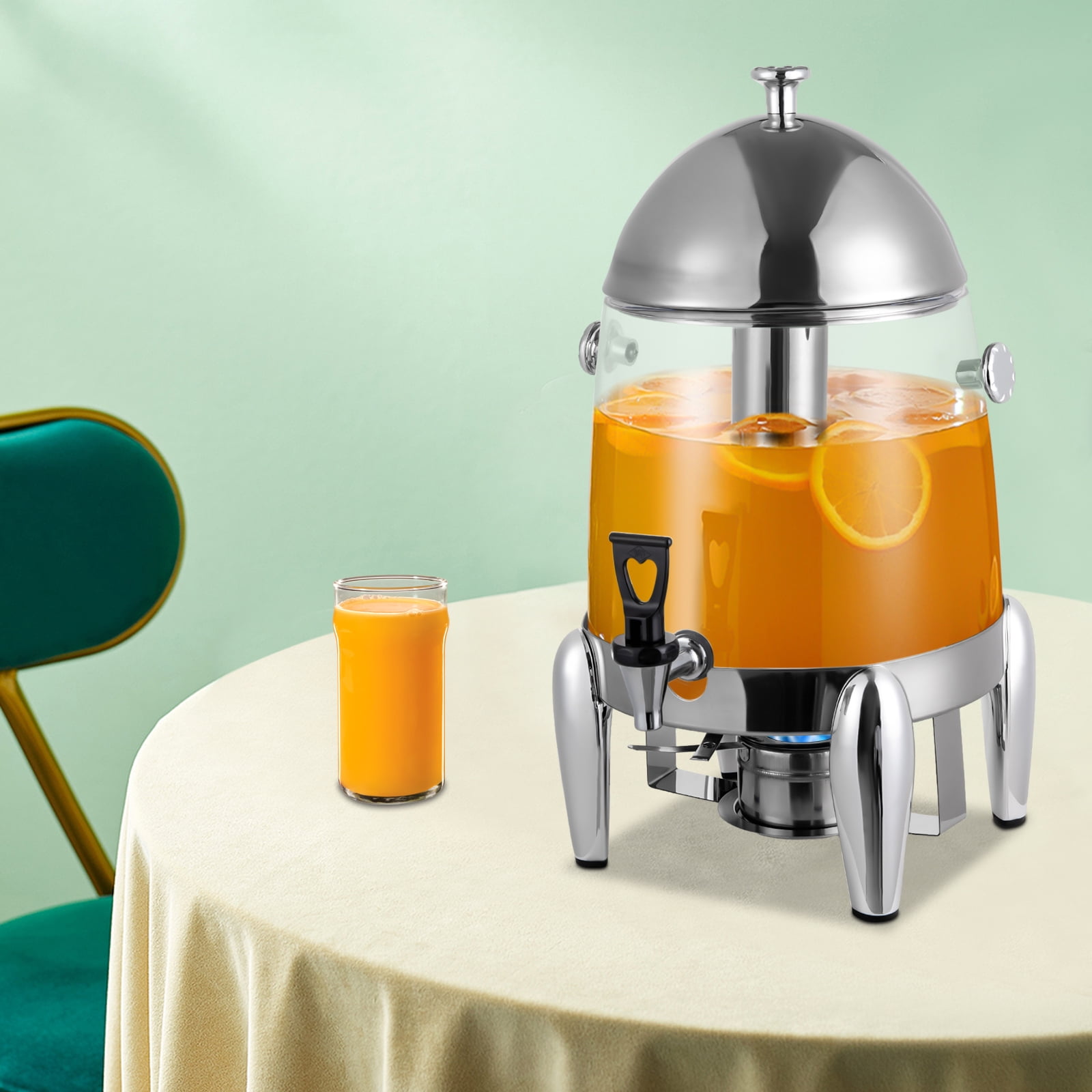 Stainless Steel Drink Dispenser with Faucet for Banquets, Hotels ...