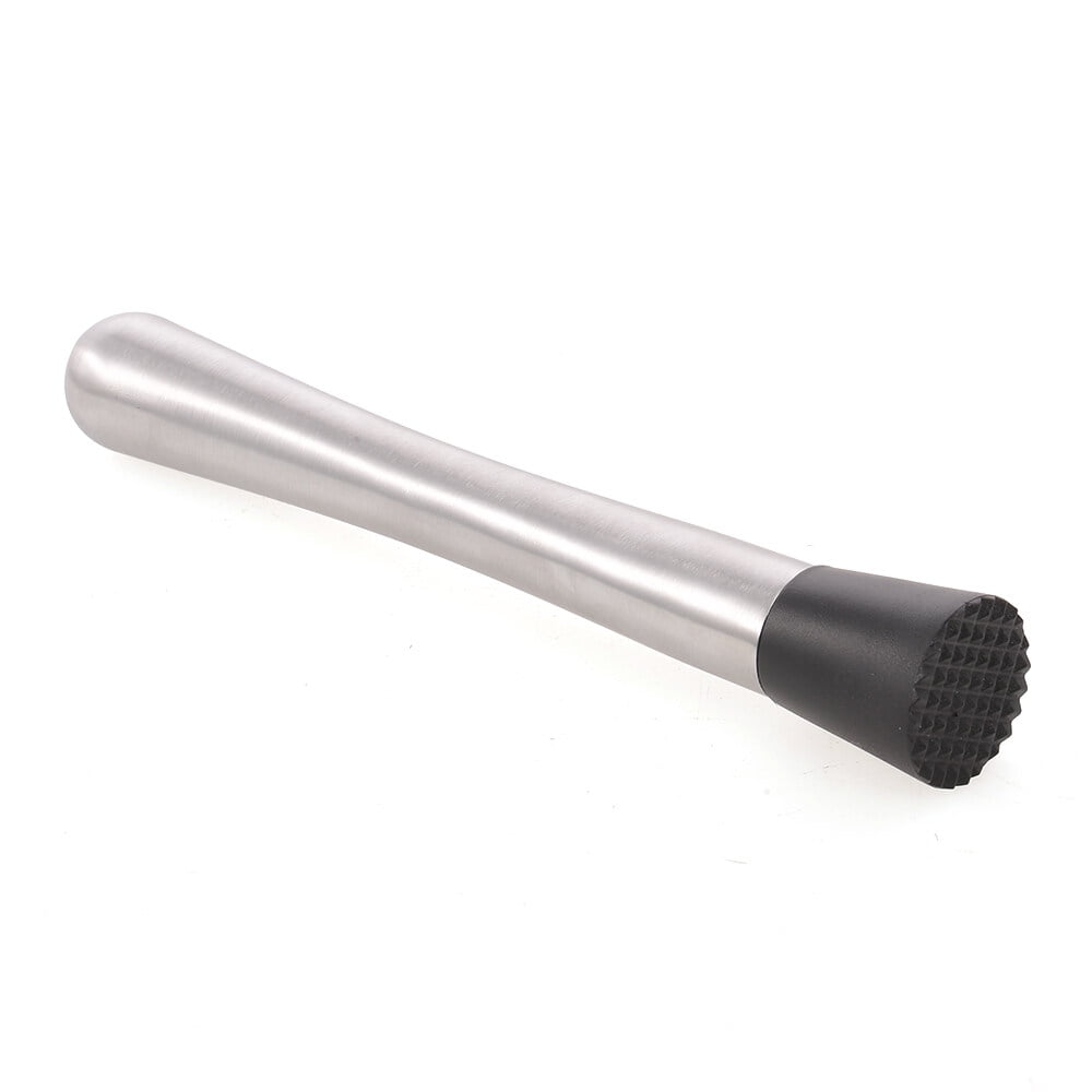 Stainless Steel Drink Muddler Cocktail Muddler Bar Tool for Serving ...