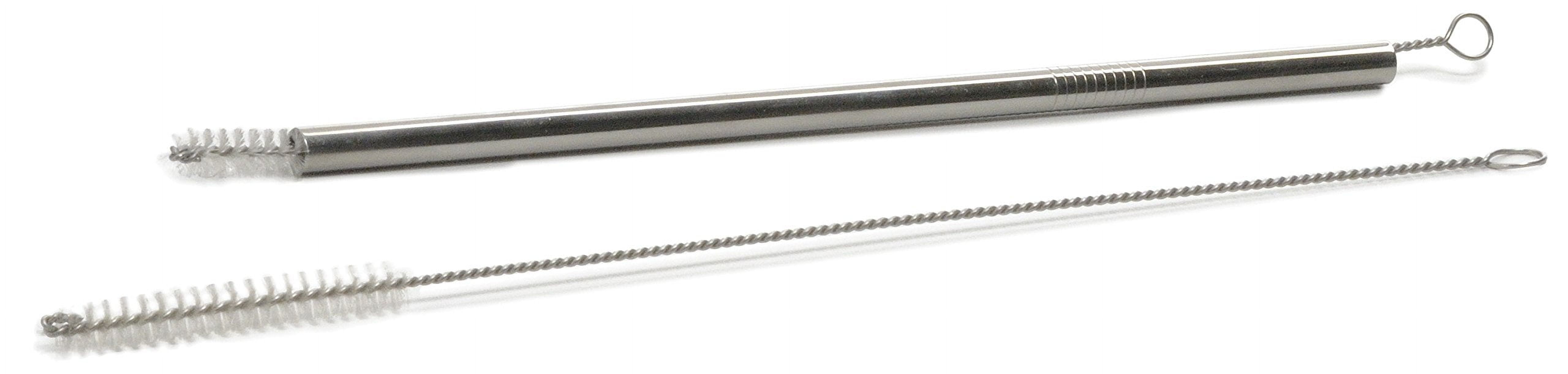 Stainless Steel Drink Straw Cleaning Brush (Set of 2) 10.25 inch ...