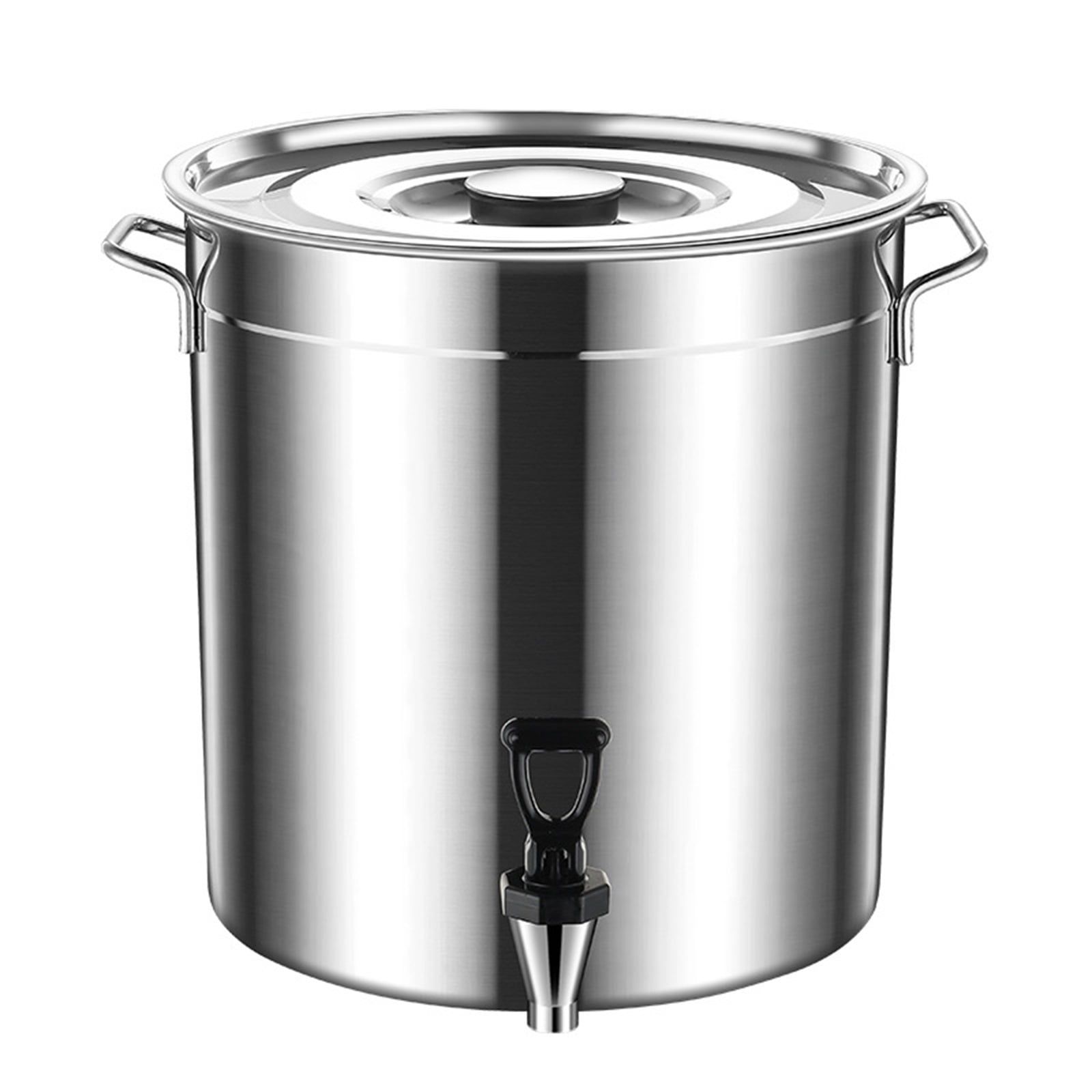 Stainless Steel Drinking Bucket, Drinking Bucket with Faucet and Lid ...