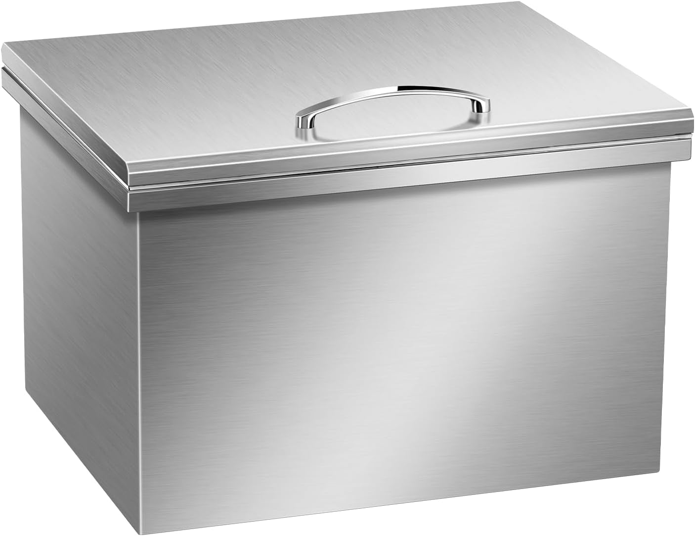 Stainless Steel Drop-in Ice Chest, Drop-in Ice Cooler with Removable ...