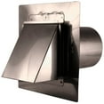 Stainless Steel Dryer Exhaust Vent (4" - 12") Duct Size: 10", Mount ...