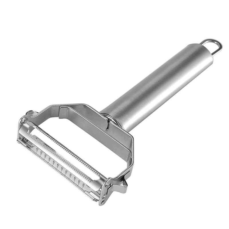 Stainless Steel Dual Blade Vegetable Peeler - Commercial Grade Julienne ...