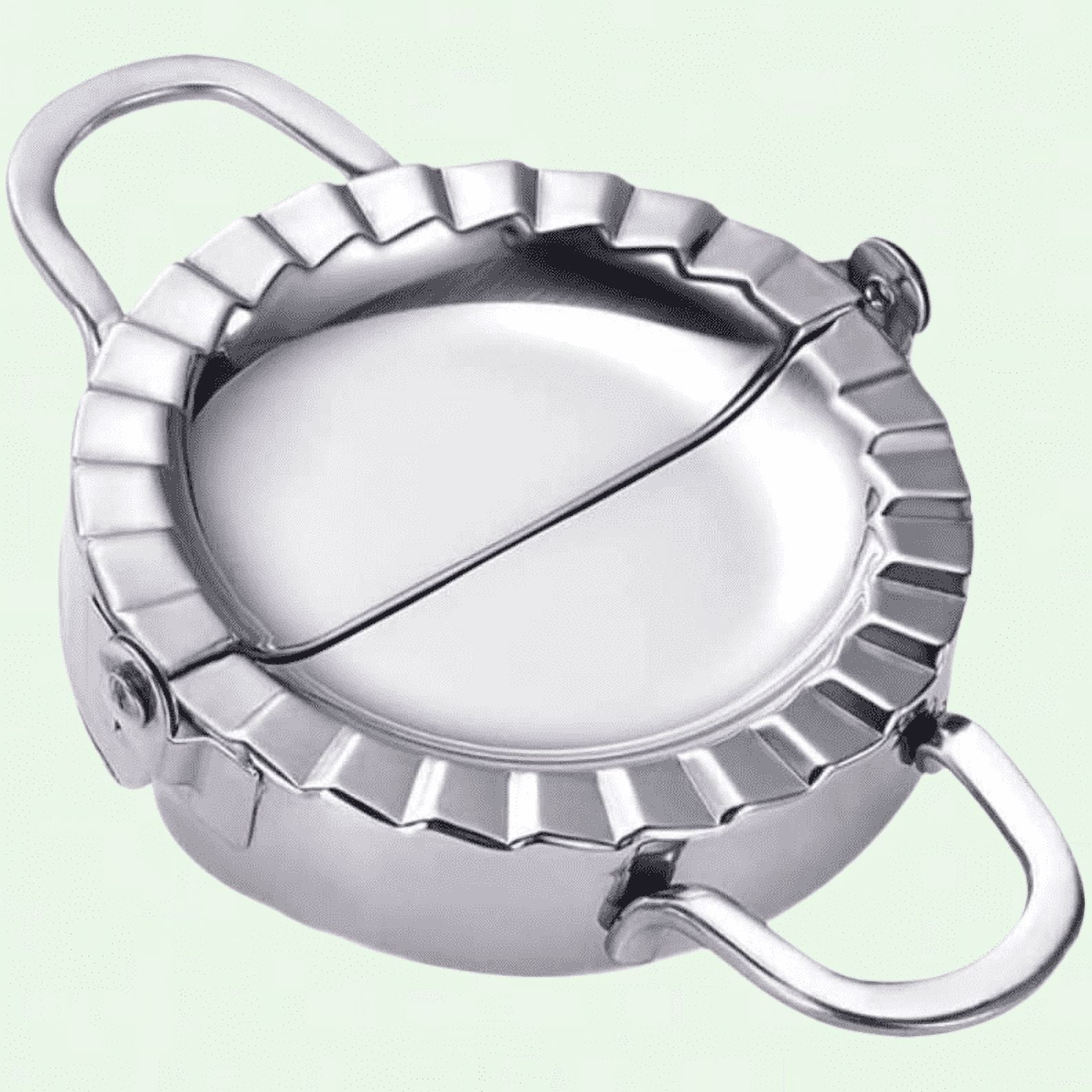 Stainless Steel Dumpling Maker, Japanese Gyoza Mold Wonton Press, 3.5 ...