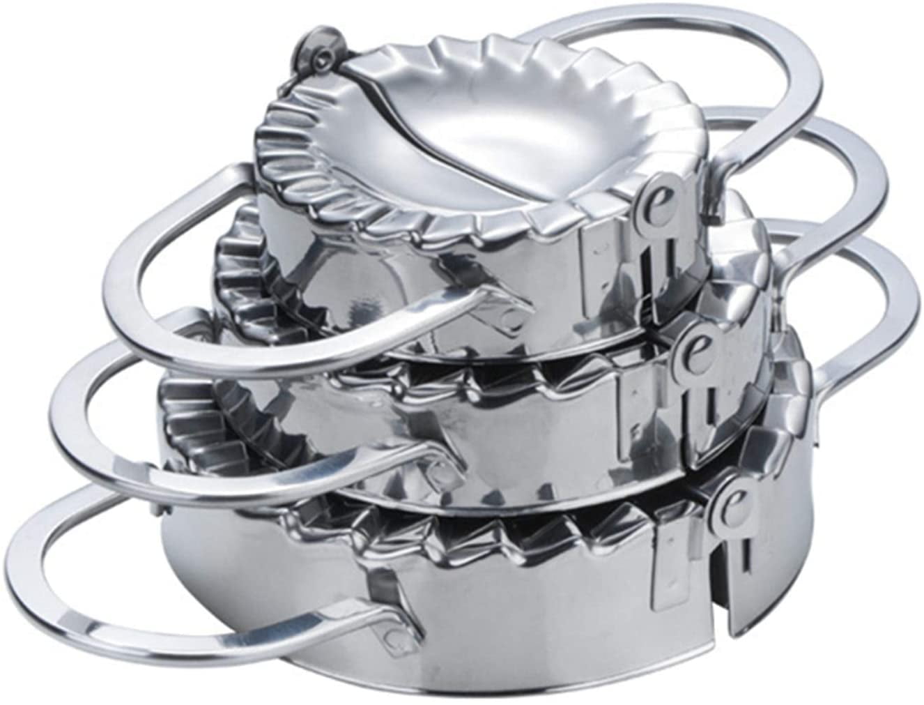 Stainless Steel Dumpling Maker Set, 3 Pack - Pie Empanada Press Mould ...