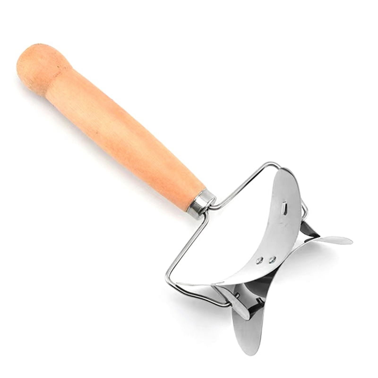 Stainless Steel Dumpling Wrappers Skin Dough Cutter Circle Roller ...