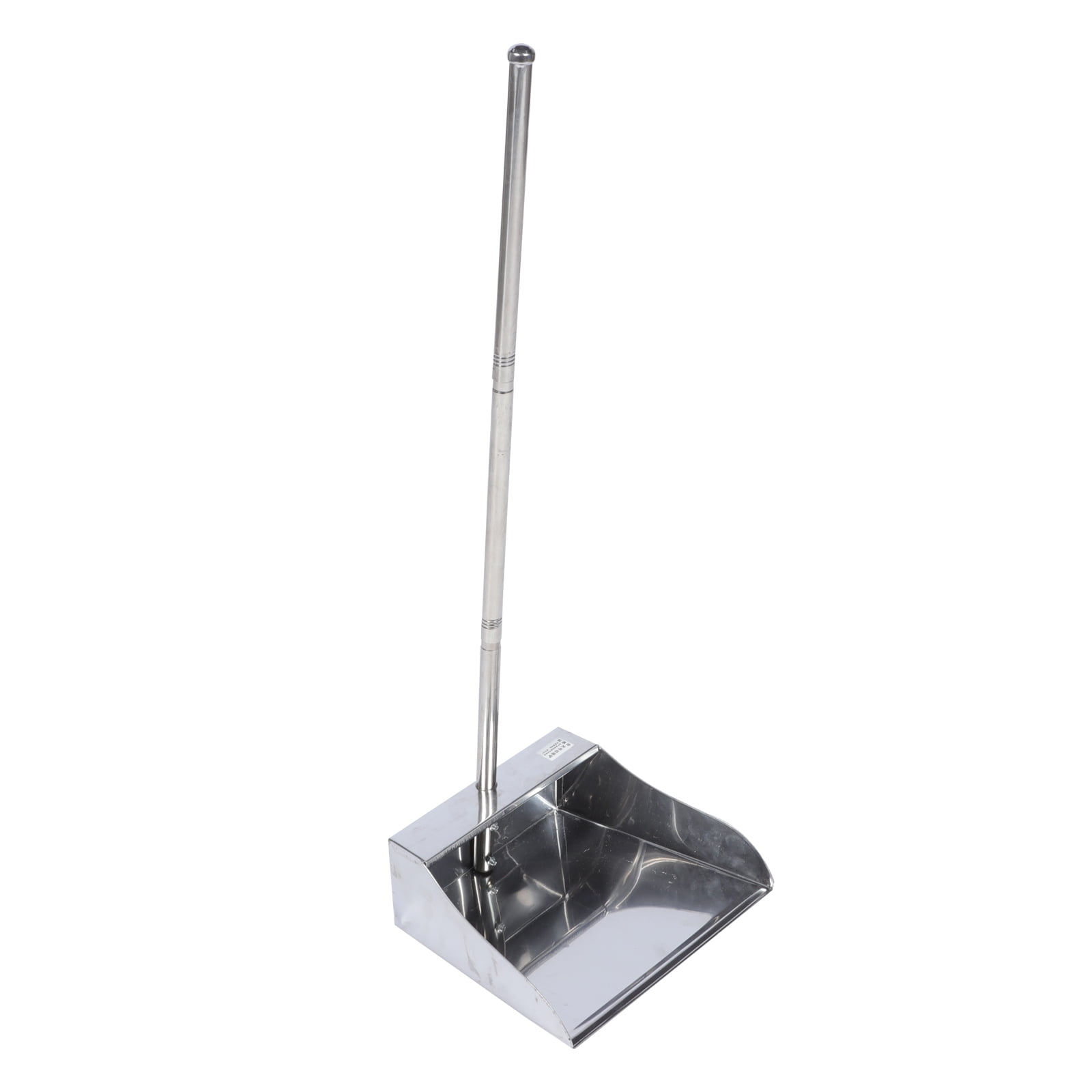 DANCINGROOM Stainless Steel Dustpan, Long Handle, Silver, 77.2cm ...
