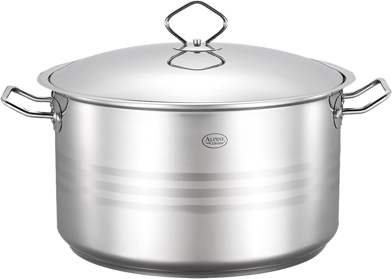 Stainless Steel Dutch Oven with Lid & Easy Cool Handle, Food Grade ...