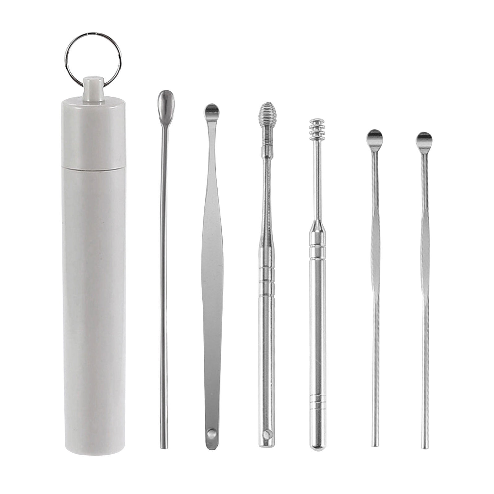 Stainless Steel Ear Wax Cleaning Tool, Ear Earwax Removal Kit, Ear ...