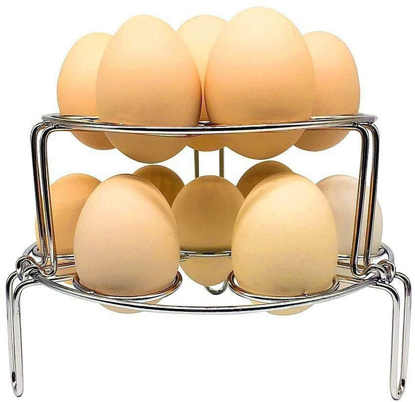 Stainless Steel Egg Steamer Rack for Instant Pot, Pressure Cooker ...