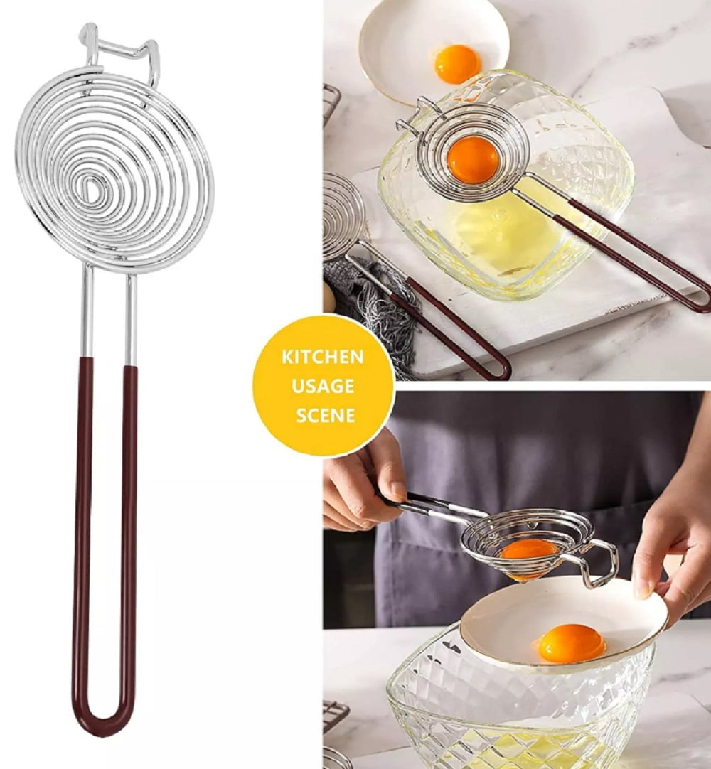 Stainless Steel Egg Yolk and White Separator - Efficient Kitchen Tool ...