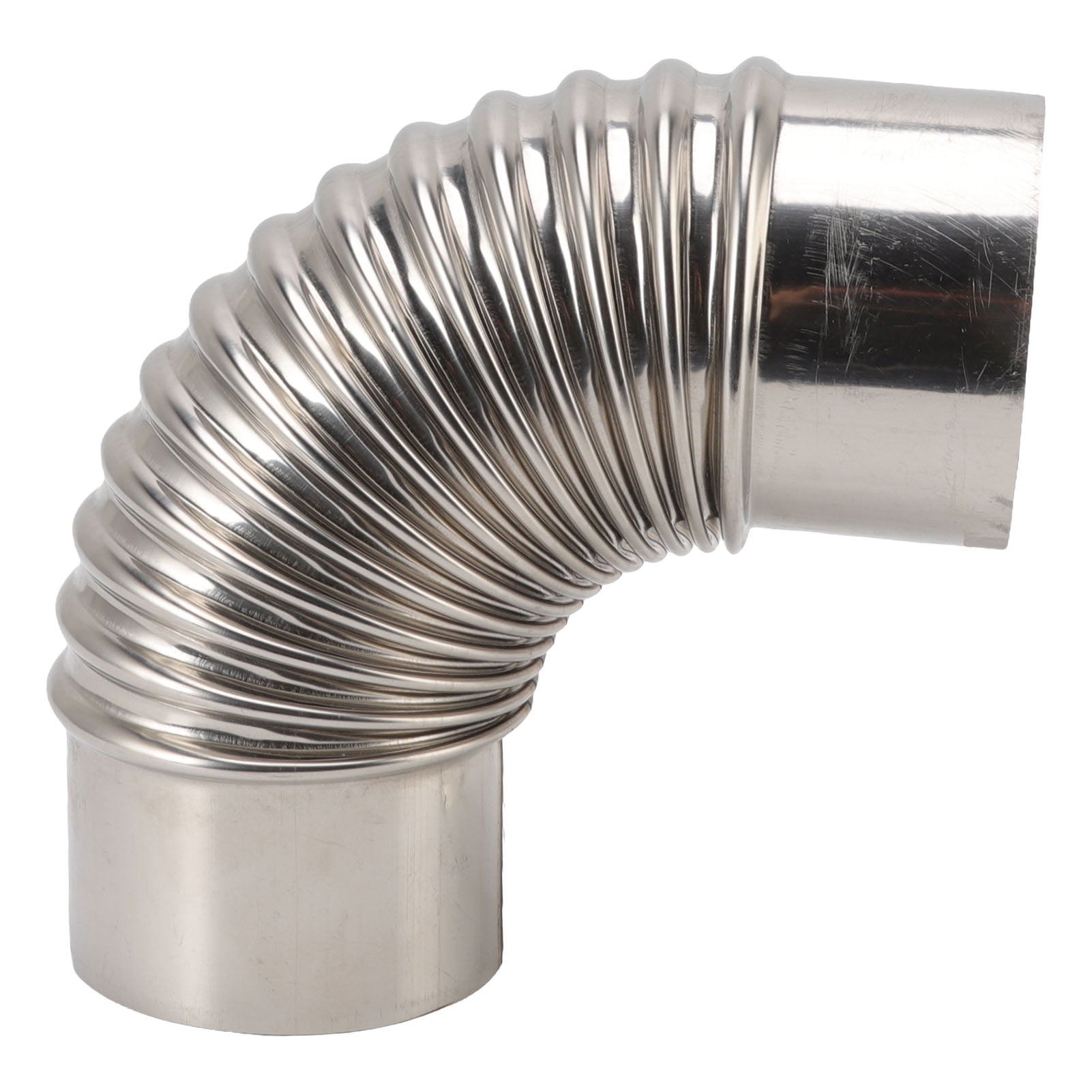 Stainless Steel Elbow Chimney Stove Pipe 90 Degrees Bending Chimney ...