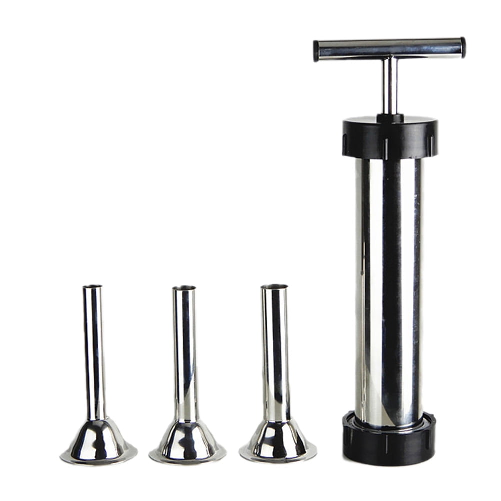 Stainless Steel Enema Sausage Filler Tool Sausage Filler Tube Homemade ...