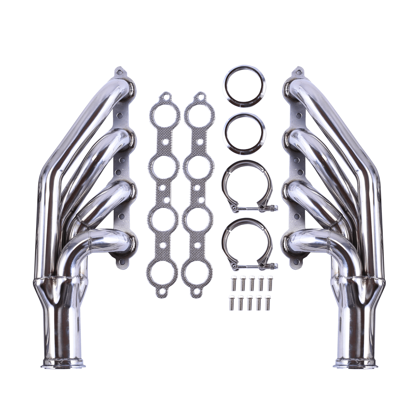 Stainless Steel Exhaust Header Manifold for LS1 LS6 LSX GM V8 Chevy Up ...