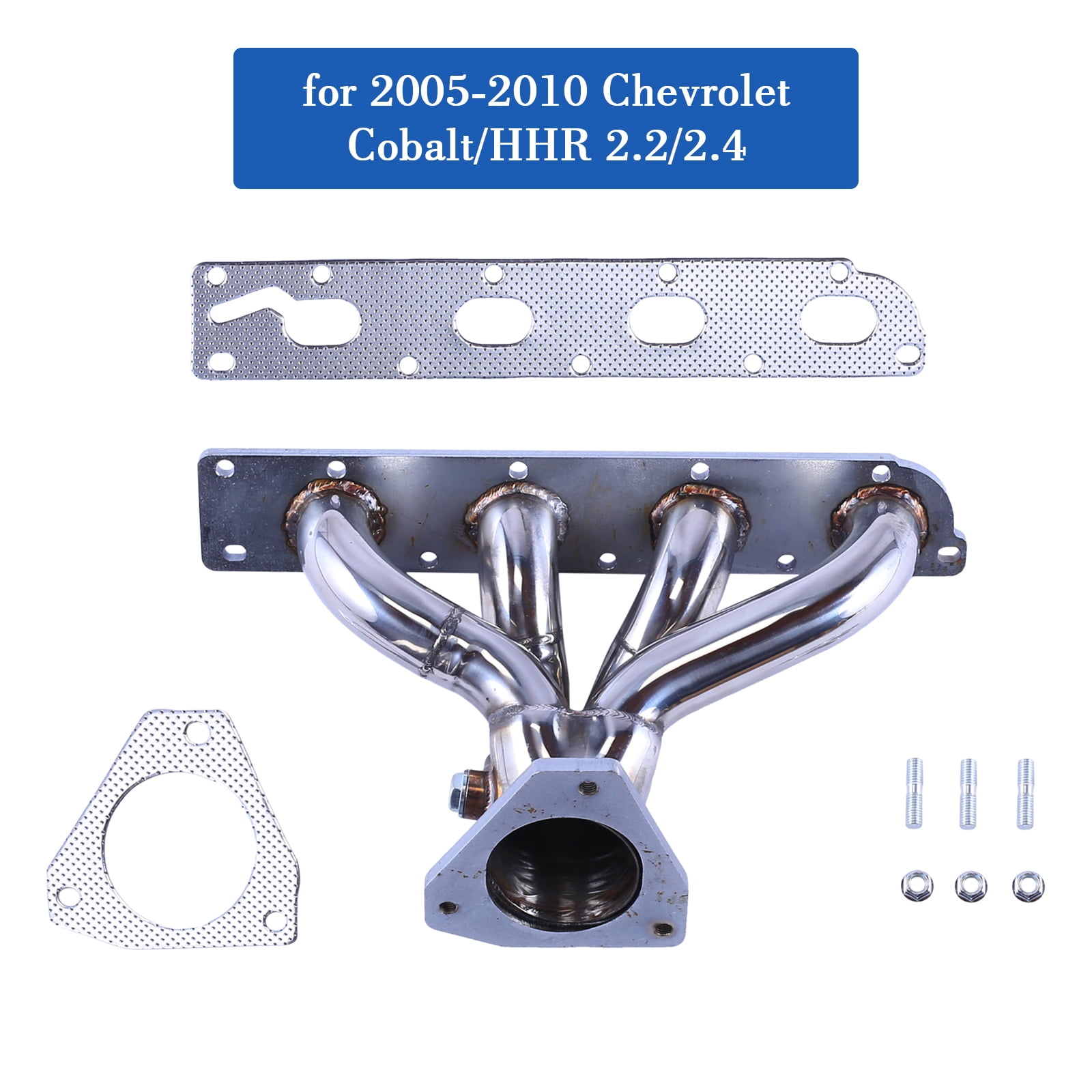 Stainless Steel Exhaust Header for 2005-2010 Chevrolet Cobalt/HHR 2.2/2 ...