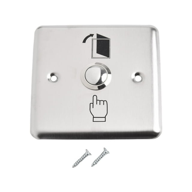 Stainless Steel Exit Switch with Led Backlight Switch Door Access ...