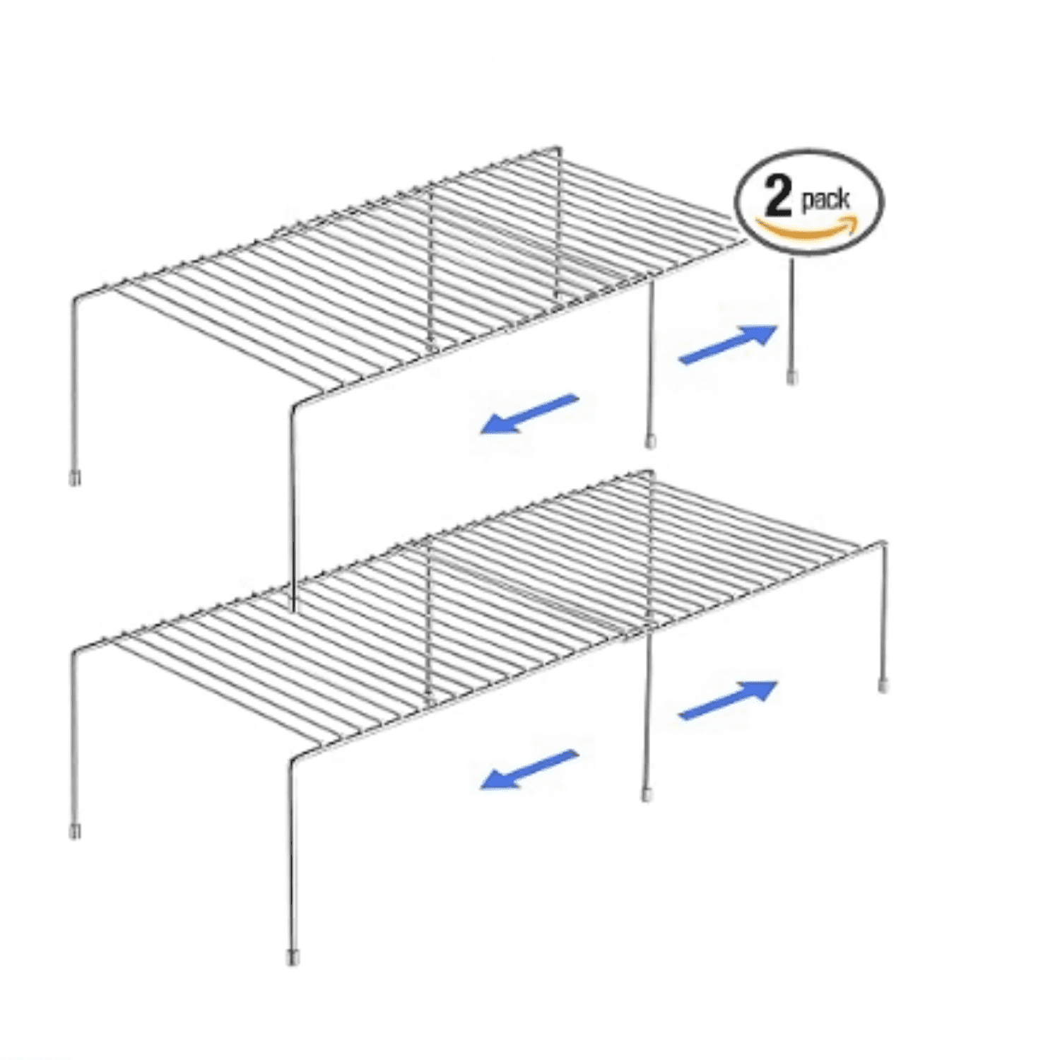 Stainless Steel Expandable Kitchen Storage Organizer Spice Rack Cabinet ...