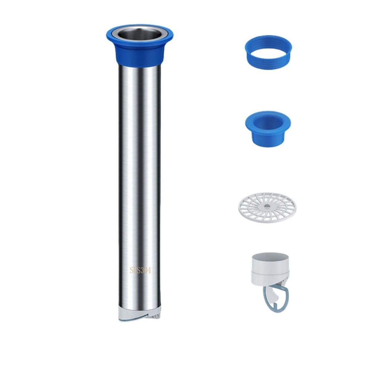 Stainless Steel Extension Tube Floor Drain Core Anti-Odor Sewer ...