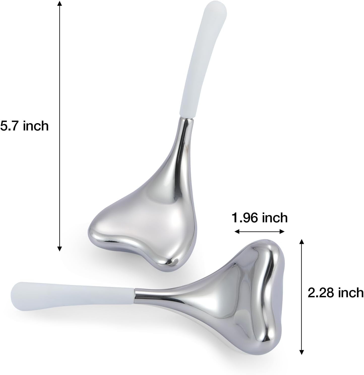 Stainless Steel Facial Ice Globe - Odorless, Battery-Free Reusable Face ...