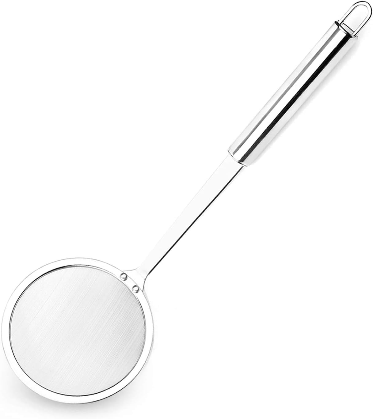 Stainless Steel Fat Skimmer Spoon - Fine Mesh Food Strainer for Grease ...