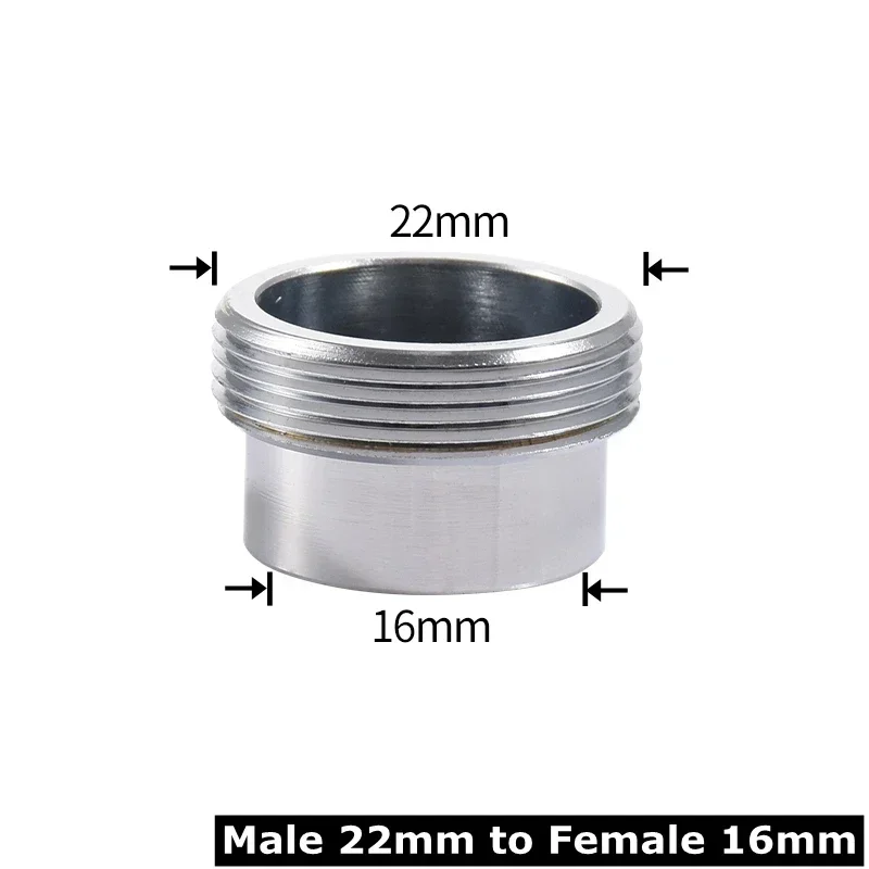 Stainless Steel Faucet Connector M22 To M20 M18 M1/2" Thread Joints ...