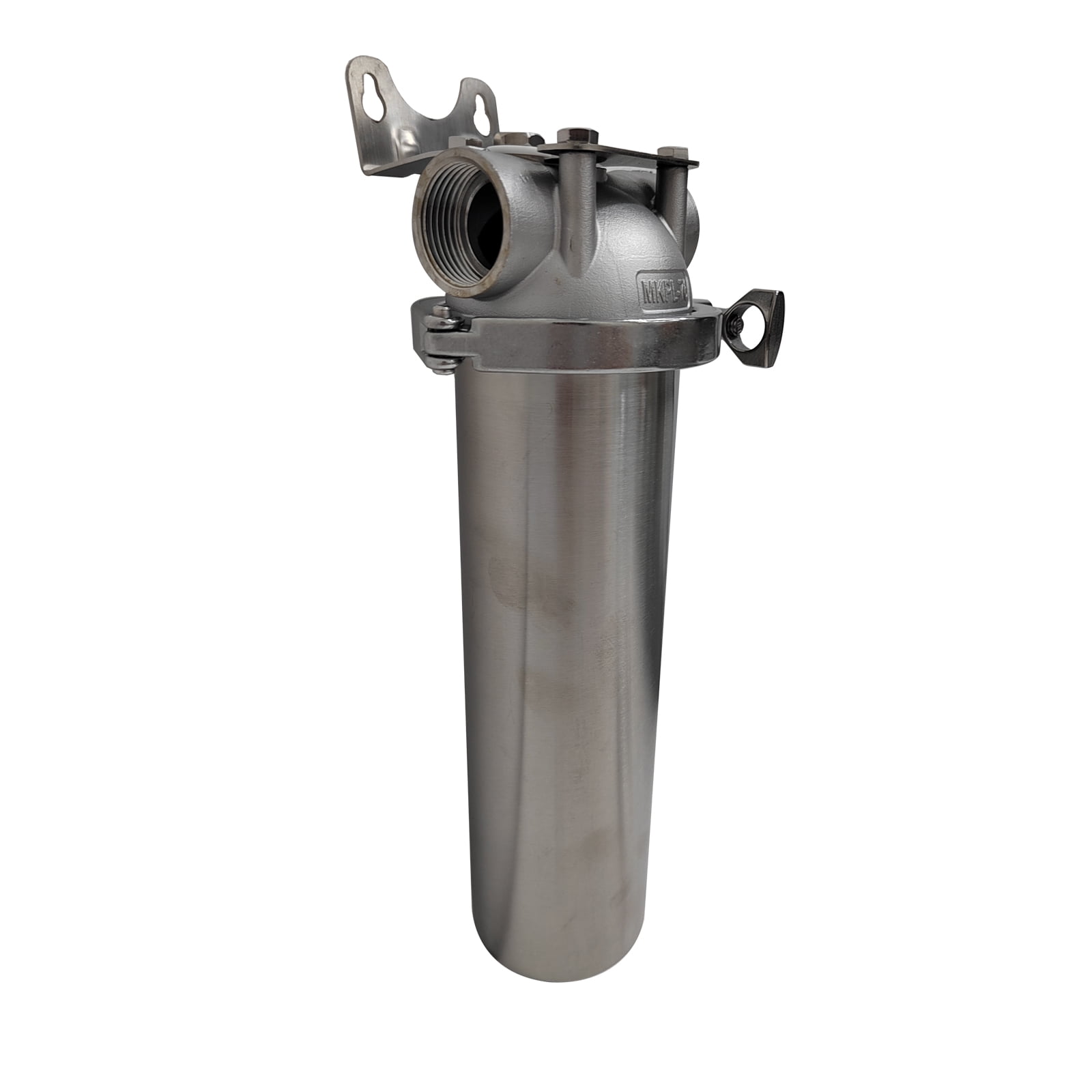 Stainless Steel Filter Housing 10 inch 1 inch NPT with Clamp - Walmart.com
