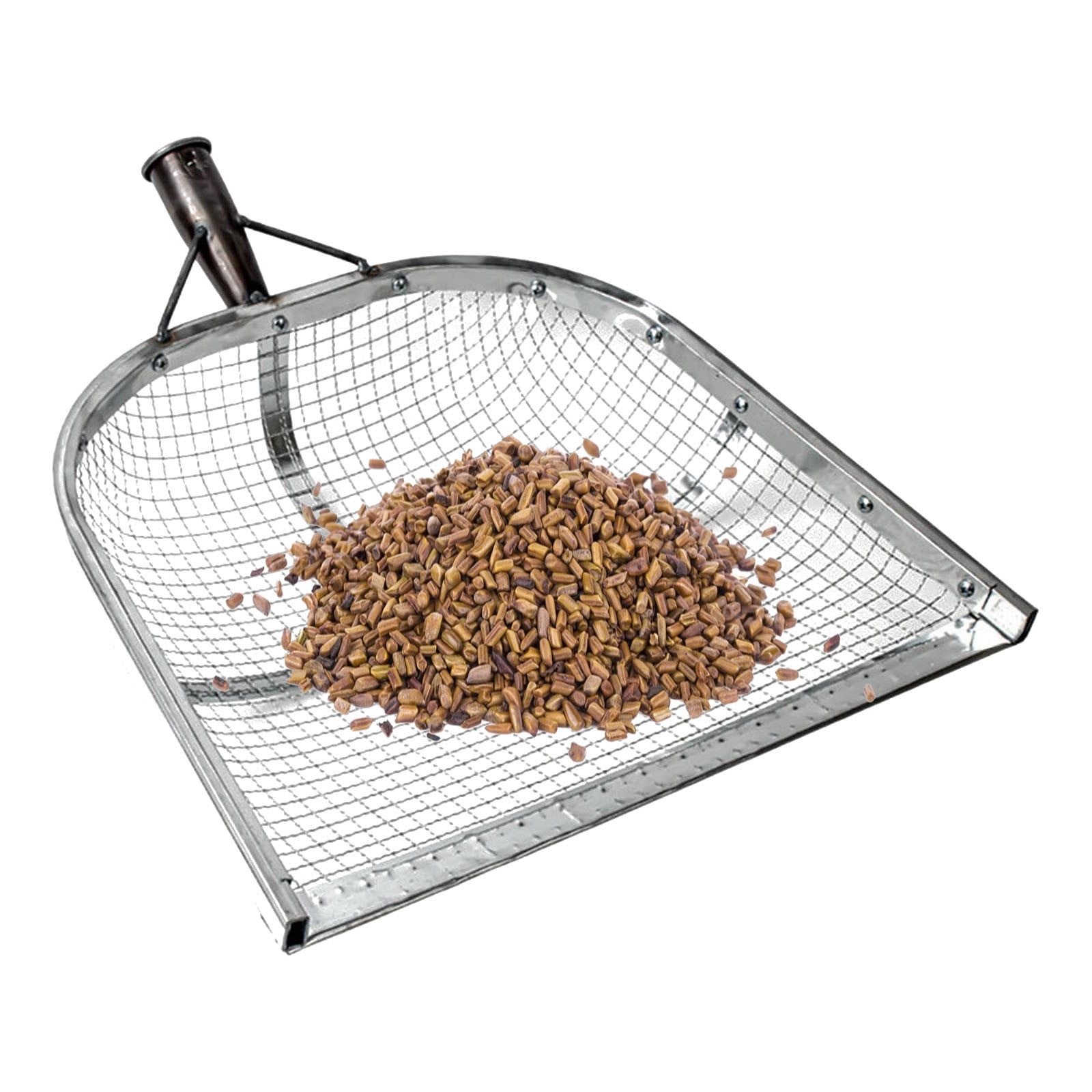 Stainless Steel Filter Soil Shovel with 12mm Mesh - Easy to Clean ...
