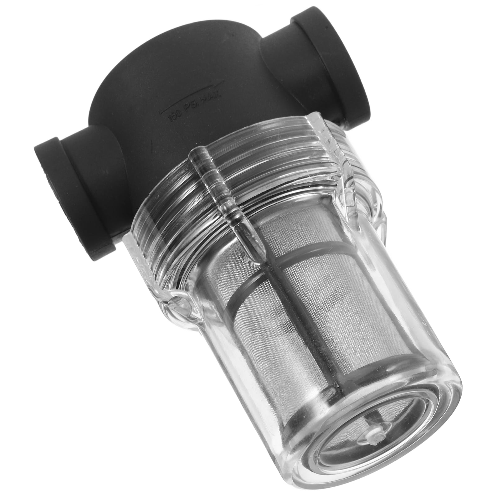 Stainless Steel Filter Water Hose Nozzle Purifier Countertop Black ...