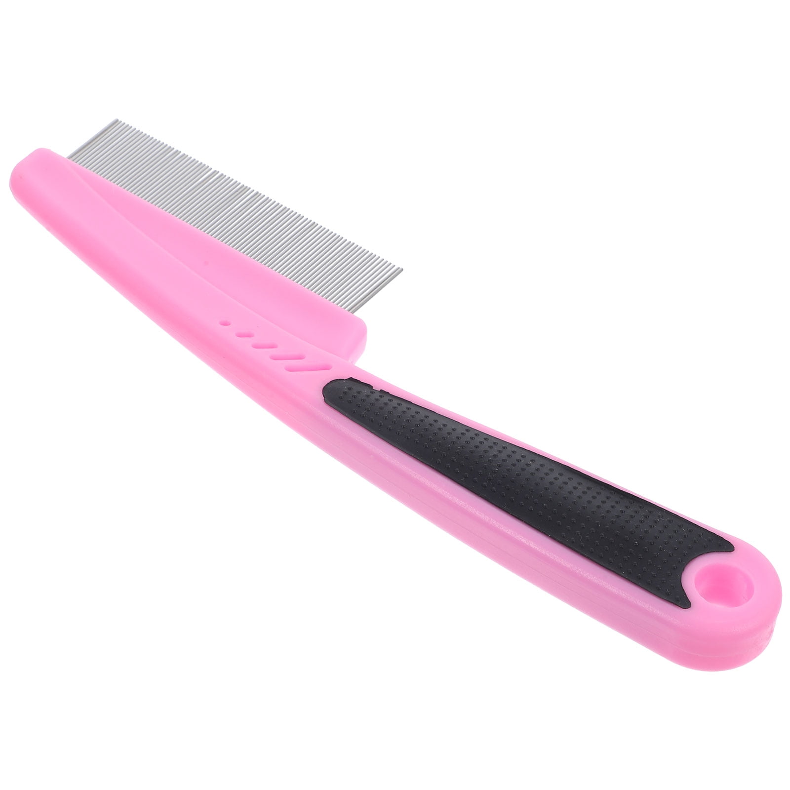 Stainless Steel Fine Tooth Comb Metal Hair Pick Dandruff Scalp Brush ...