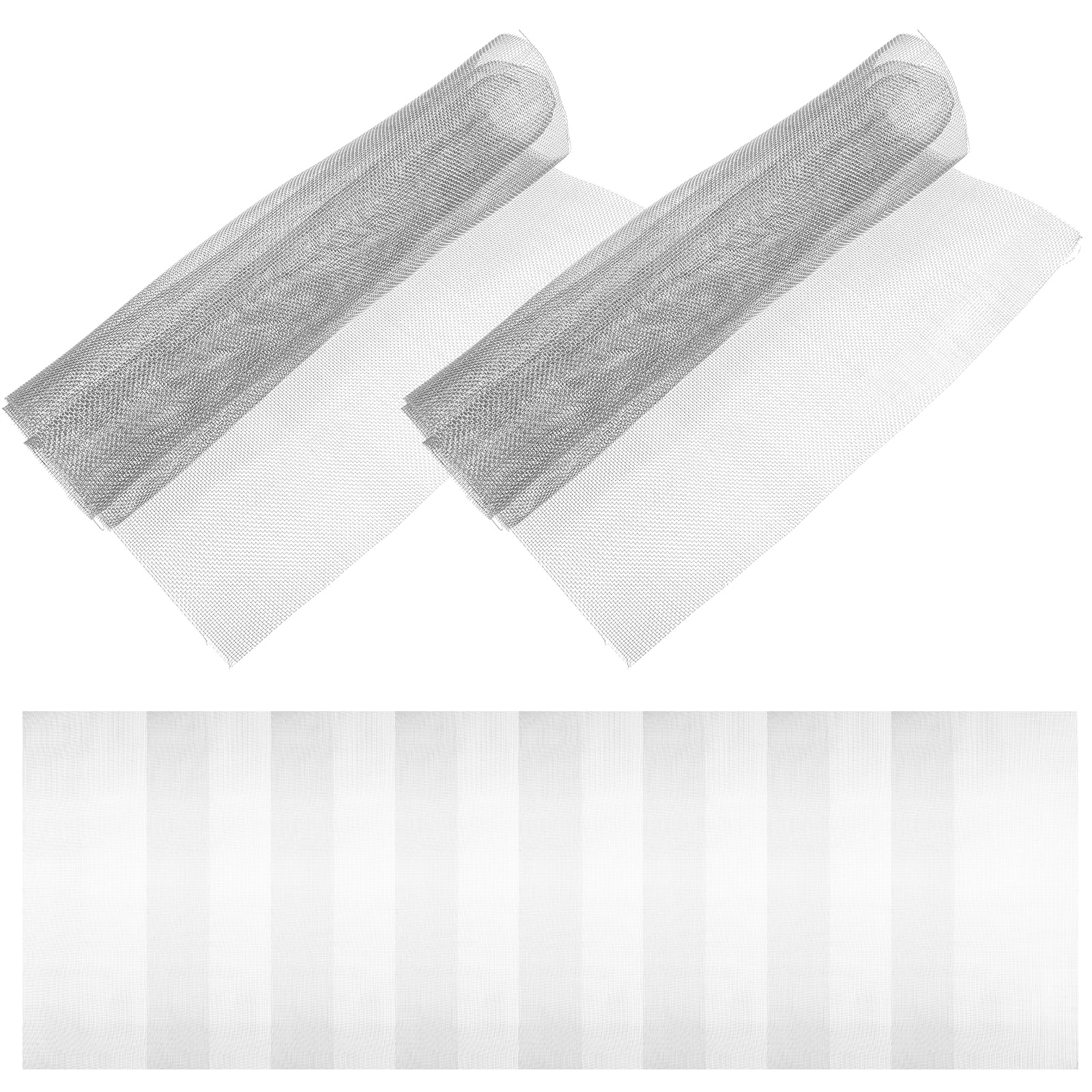 Stainless Steel Fine Woven Wire Mesh Roll Screen Panel Window Sciccors ...