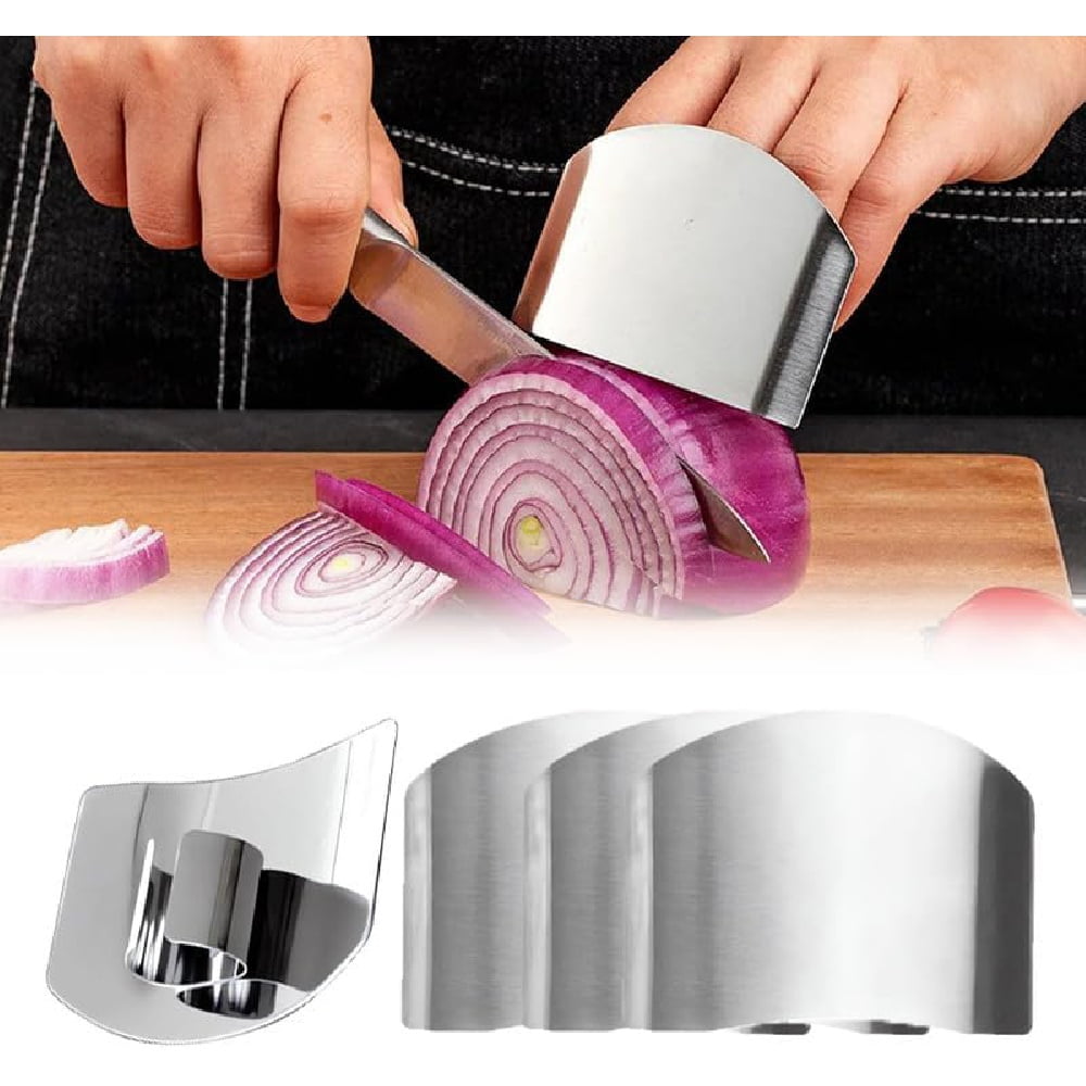 Stainless Steel Finger Guard, 2024 New Finger Protector for Cutting ...