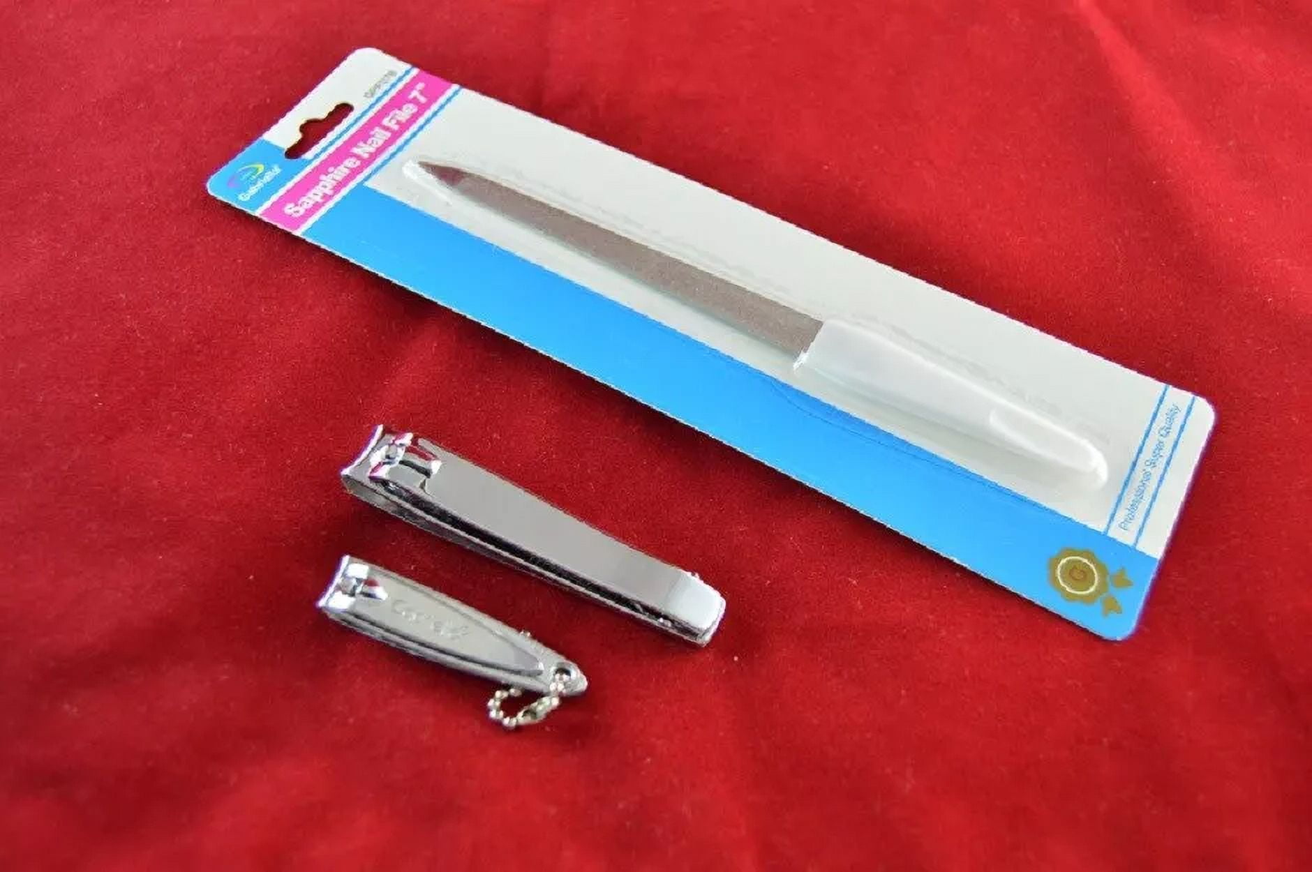 Stainless Steel Finger Nail Handle Clippers Trimmer Cutter set of two ...