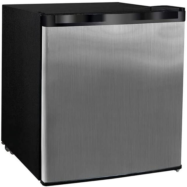 Small 1.1 cu.ft. Stainless Steel Compact Mini Upright Freezer with ...