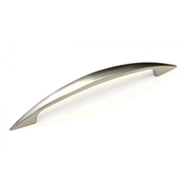 Stainless Steel Finish Cabinet Bar Pull Handle - 6.5 in. Arch Design ...