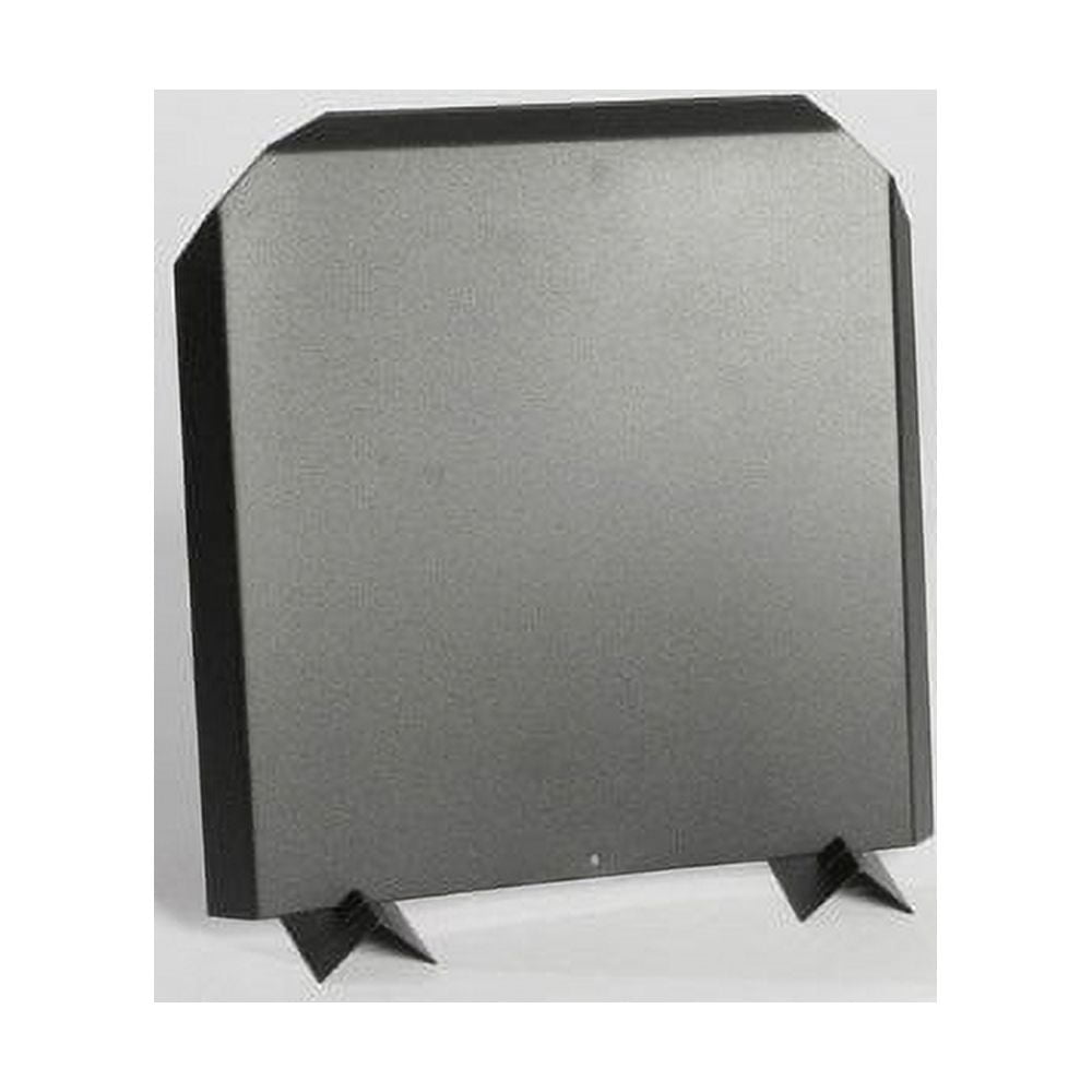 Stainless Steel Firebacks, Painted Black - 16" x 18" - Walmart.com