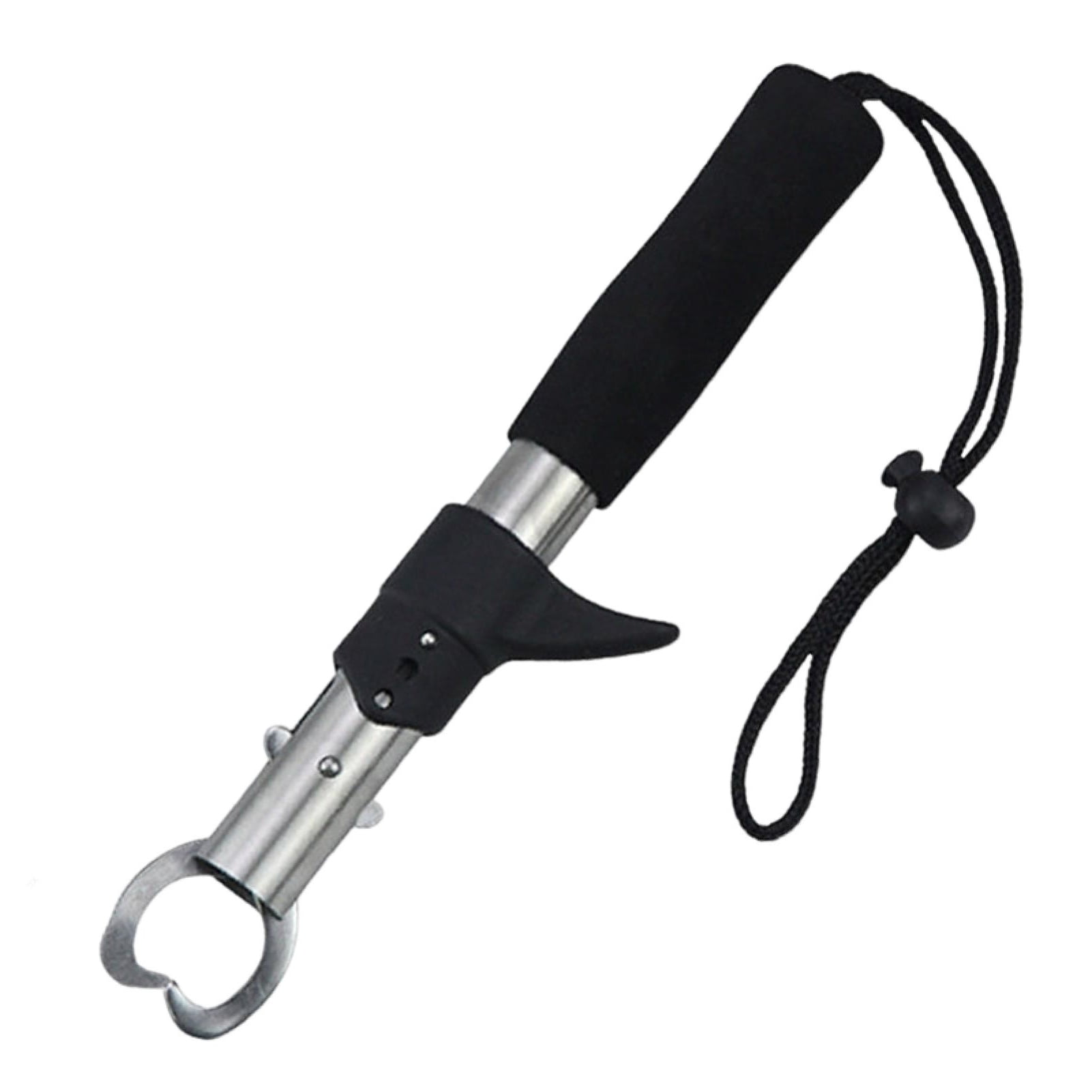 Stainless Steel Fish Gripper Fish Mouth Lip Grabber with Ruler Scale ...