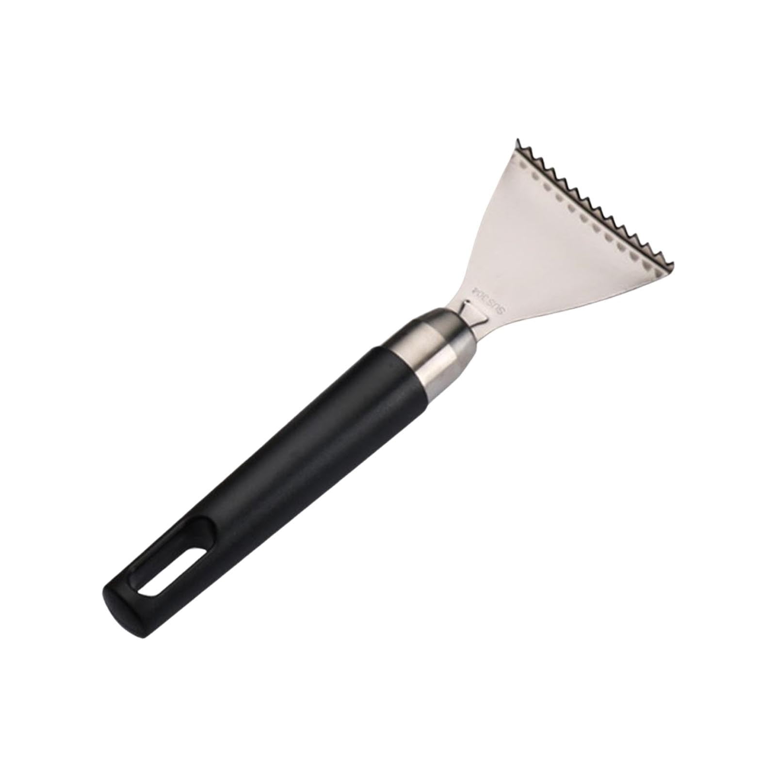 Stainless Steel Fish Tool For Kitchen Fish Descaler Brush With Smooth ...