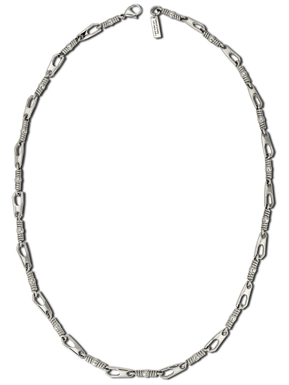 Stainless Steel Fishers of Men Necklace - Matthew 4:19 by Shields of ...