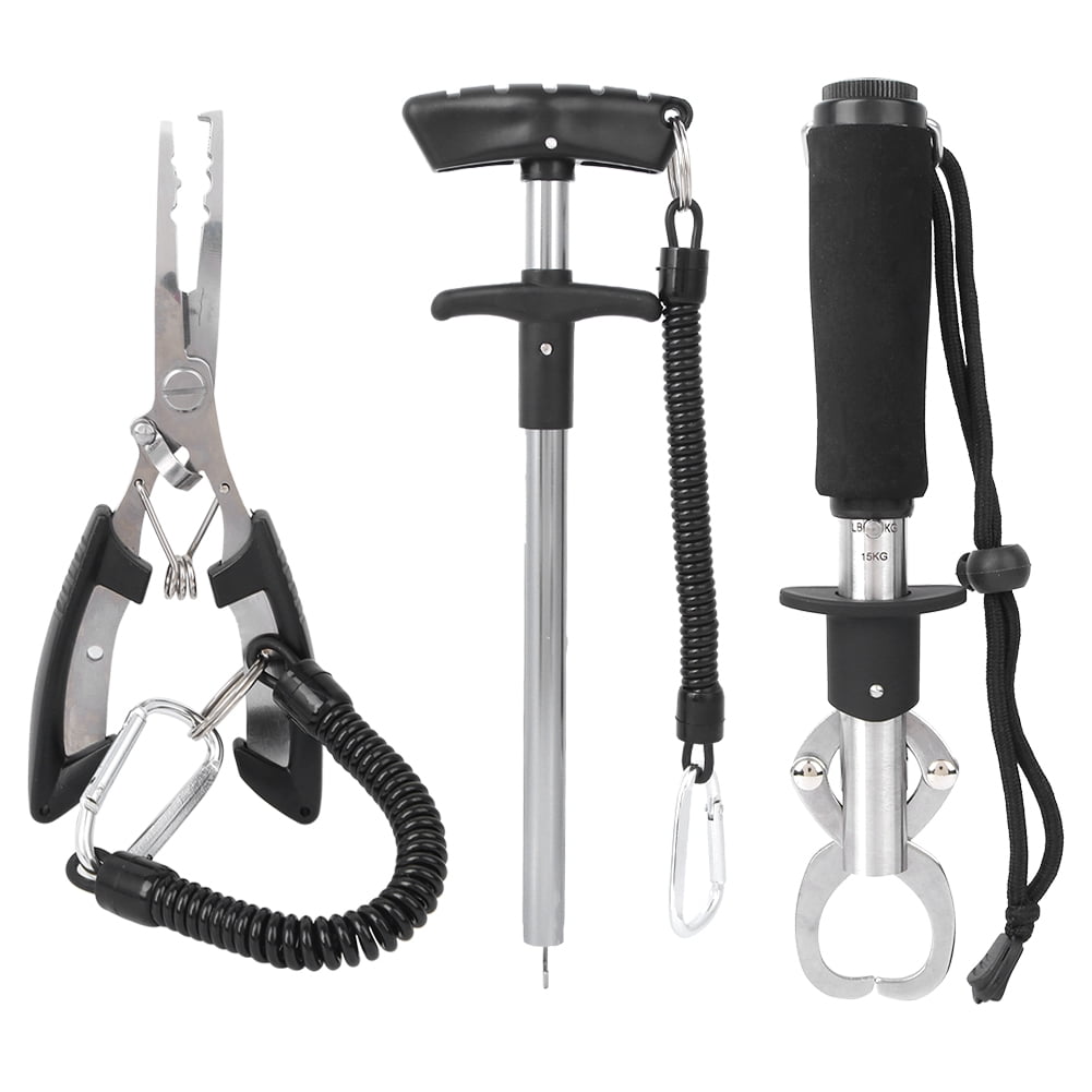 Stainless Steel Fishing Lure Plier and Gripper with Fish Hook Remover ...