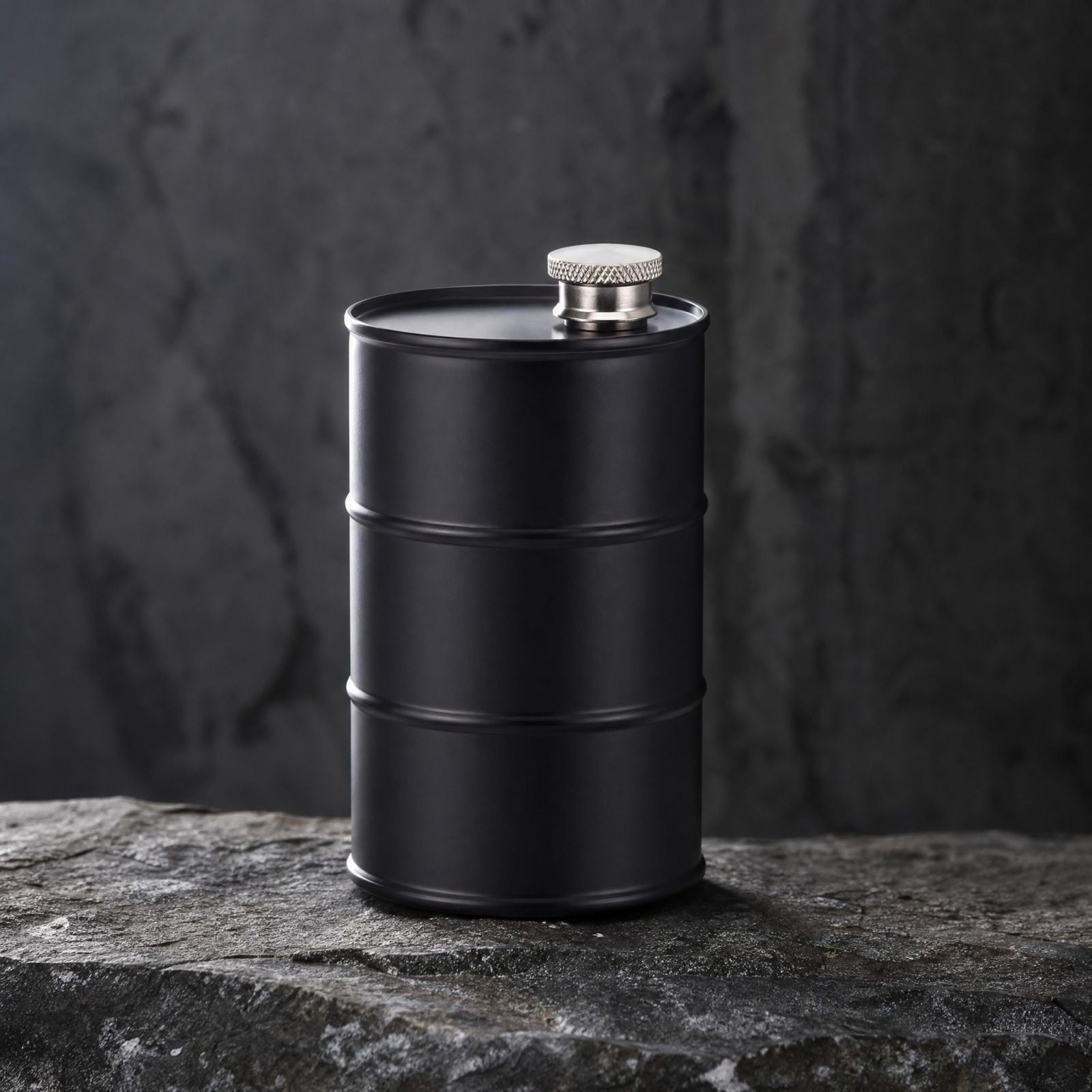 Stainless Steel Flask with Barrel Shaped Form and Leak Proof Sealing ...