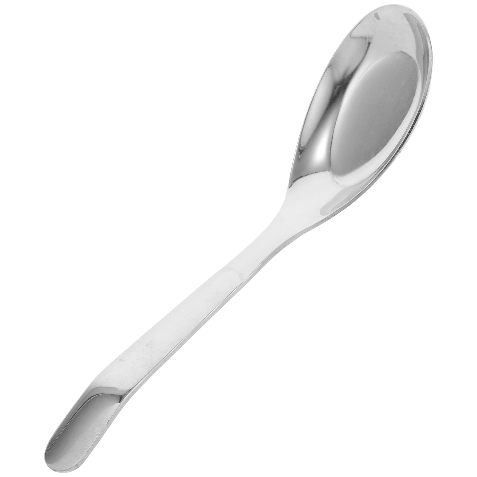 Stainless Steel Flat Bottom Dinner Spoons Flat Korean Spoons 6.6 Inch ...