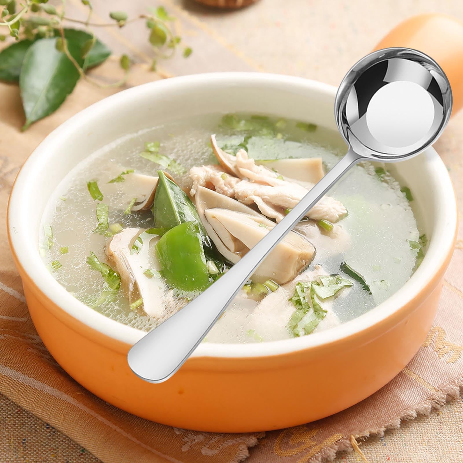 Stainless Steel Flat Bottomed Spoons | Elegant Ergonomic Design for ...